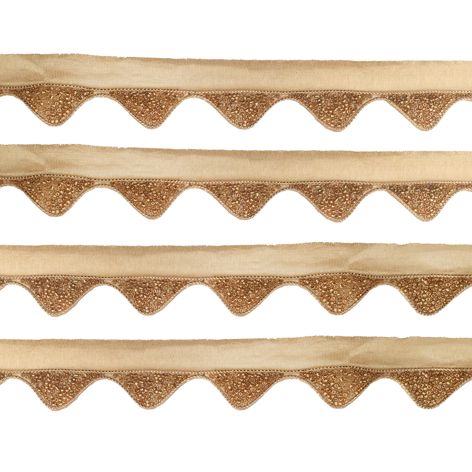 Scallop Edge Lace Trim for Craft Fashion Upholstery Sequin lace Sewing ...