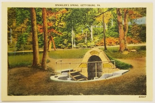 Spangler's Spring Gettysburg Pennsylvania Postcard | eBay
