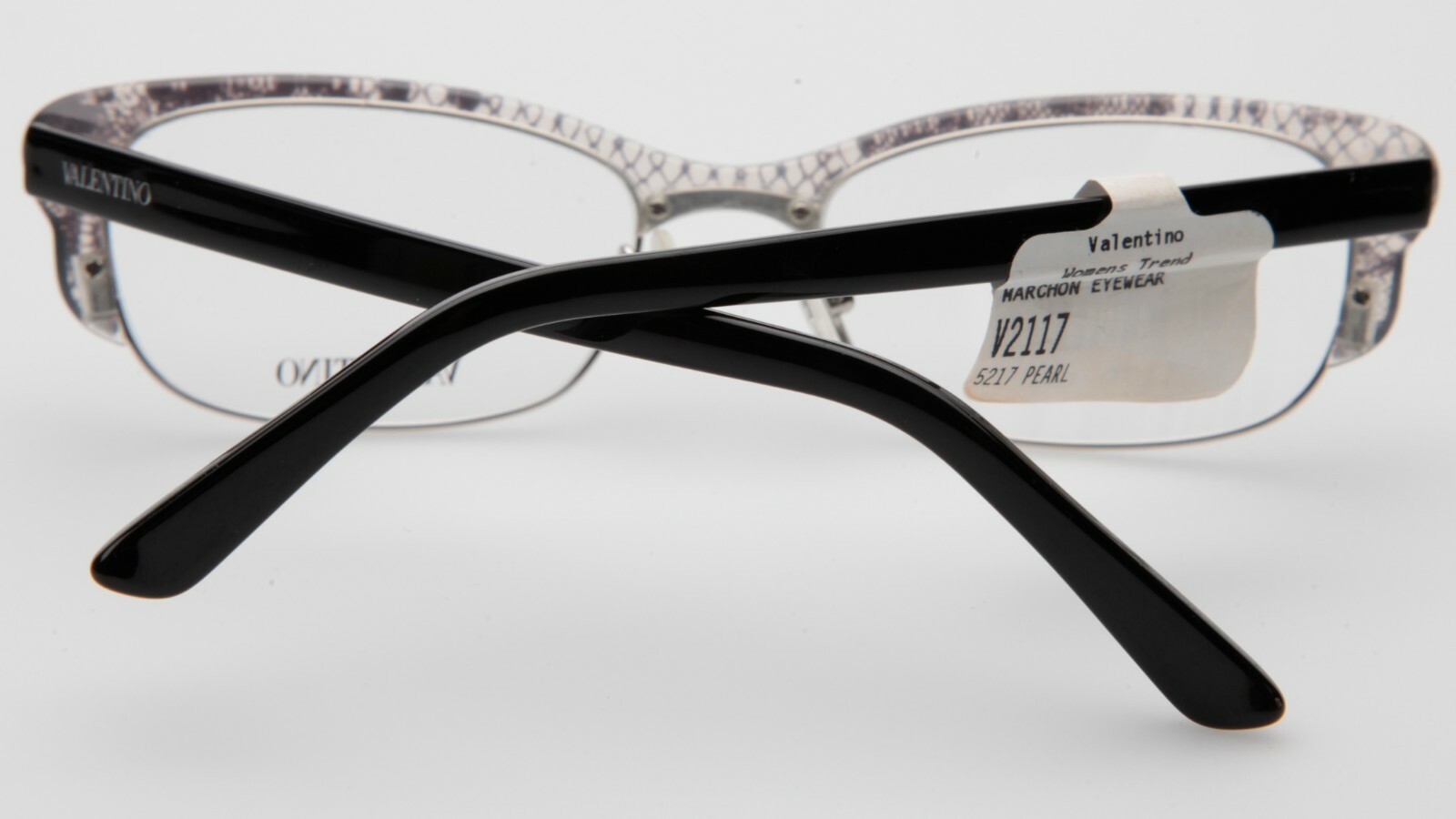 NEW VALENTINO V2117 109 Pearl Lace EYEGLASSES FRAME 52-17-135mm B32 ...