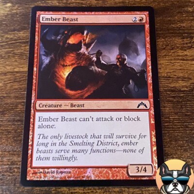 Magic the Gathering MTG- Ember Beast- Foil/NM/LP- 39/249- Gatecrash | eBay