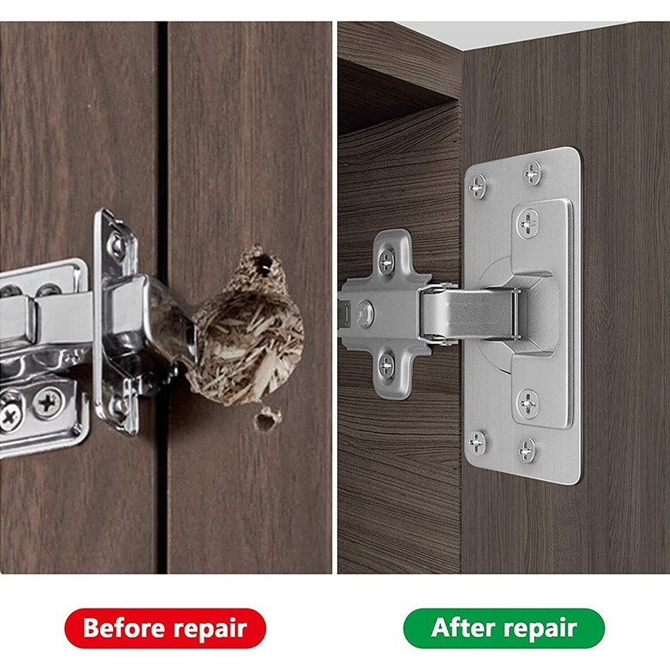 Both Door Board Technology Plate Hinge For Cabinet Door Fixing Cupboard ...