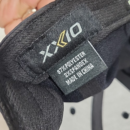 XXIO Golf Hat Mens Black Adjustable Cap Waterproof Quick Dry | eBay