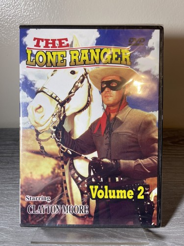 The Lone Ranger Volume 2 (DVD, 2004) Original 1949 TV Show - Factory ...