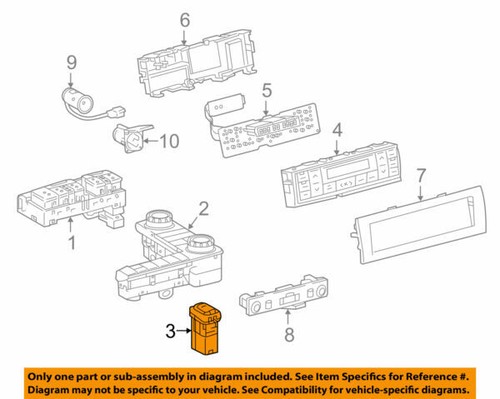 86190-60070 Toyota Adapter assy, stereo jack, no.1 8619060070, New ...