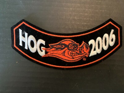 2006 Harley Hog Motorcycle Patch | eBay