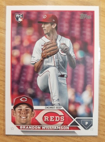 2023 TOPPS UPDATE BRANDON WILLIAMSON ROOKIE #286 CINCINNATI REDS | eBay