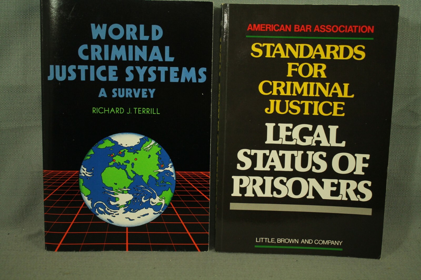 2 law books Standards Legal Status of Prisoners, World Criminal Justice ...