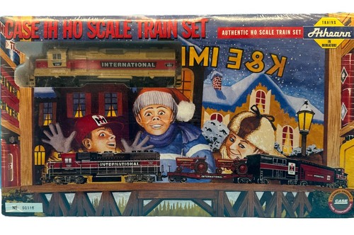Athearn HO CASE IH International Rare Farmall Train Set Sealed NIB H2F ...