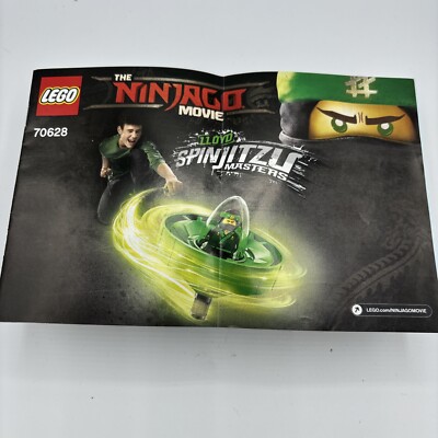 LEGO 70628 Lloyd Spinjitzu Master the Ninjago Movie green- Instructions ...