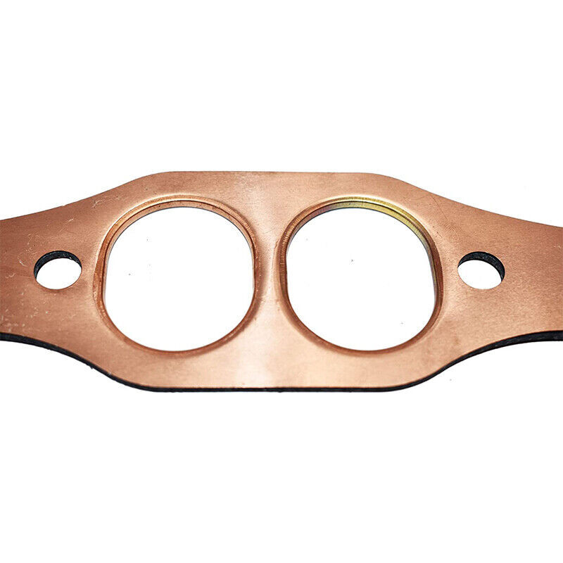 SBC Oval Port Copper Header Gaskets For SB Chevy 262 267 327 305 350 ...