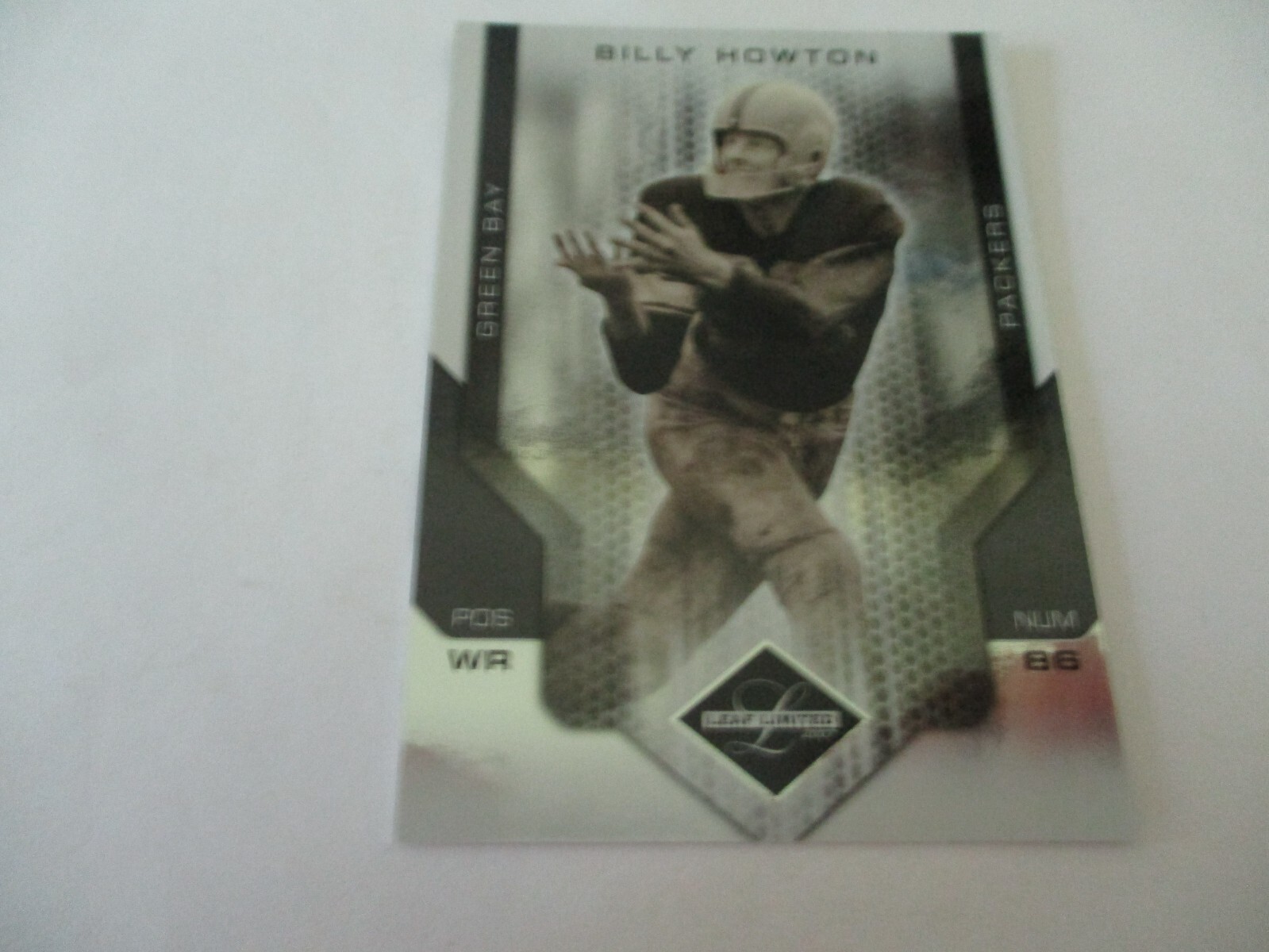 2007 Leaf Limited Silver Foil Billy Howton Card #105 Serial #111/249 | eBay