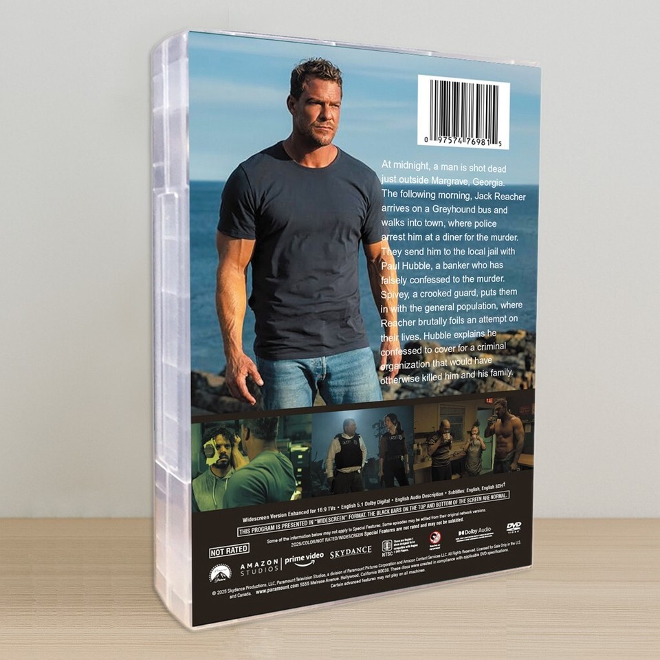 Reacher : The Complete Season 1 - 3 (DVD 7-Disc) Box Set Sealed | eBay UK