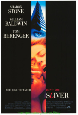 4 SHARON STONE MOVIE POSTER GLORIA DIABOLIQUE SLIVER +? | eBay