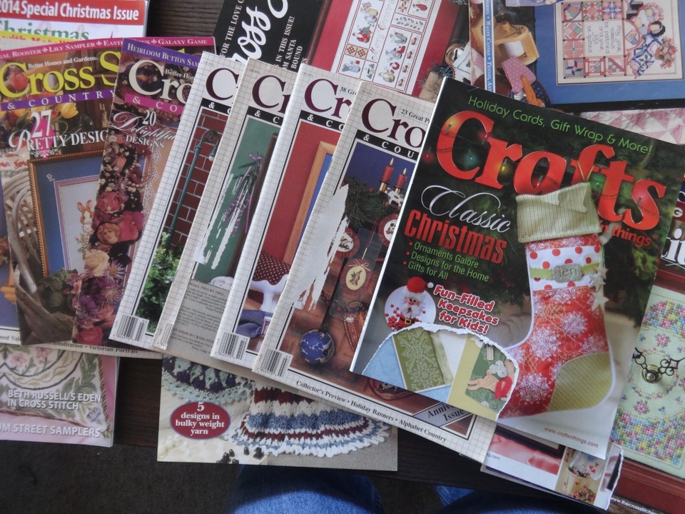 Cross Stitch-Just Cross Stitch-The Cross Stitcher-Cross Quick-Magazines ...