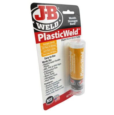 JB Weld PlasticWeld Plastic Repair Epoxy Putty Stick J-B Weld Plastic ...