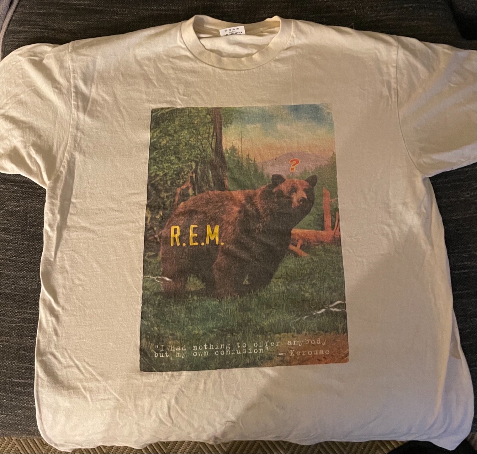 1995 REM "Monster" Vintage Tour Band Shirt 90s 1990s R.E.M. Radio Head ...