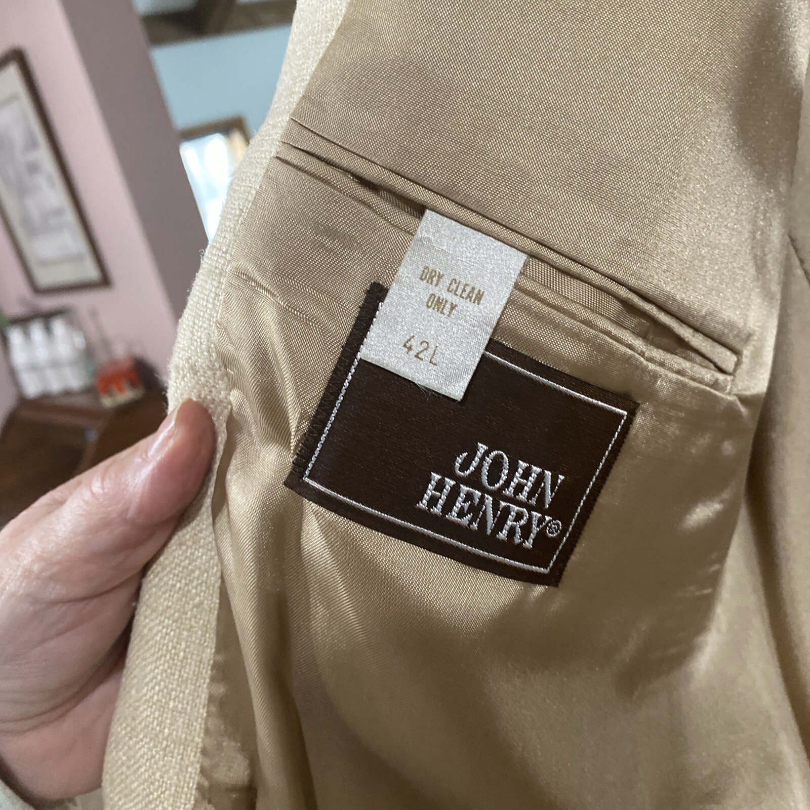 Vintage John Henry Blazer Jacket Size 42L Union Made … - Gem