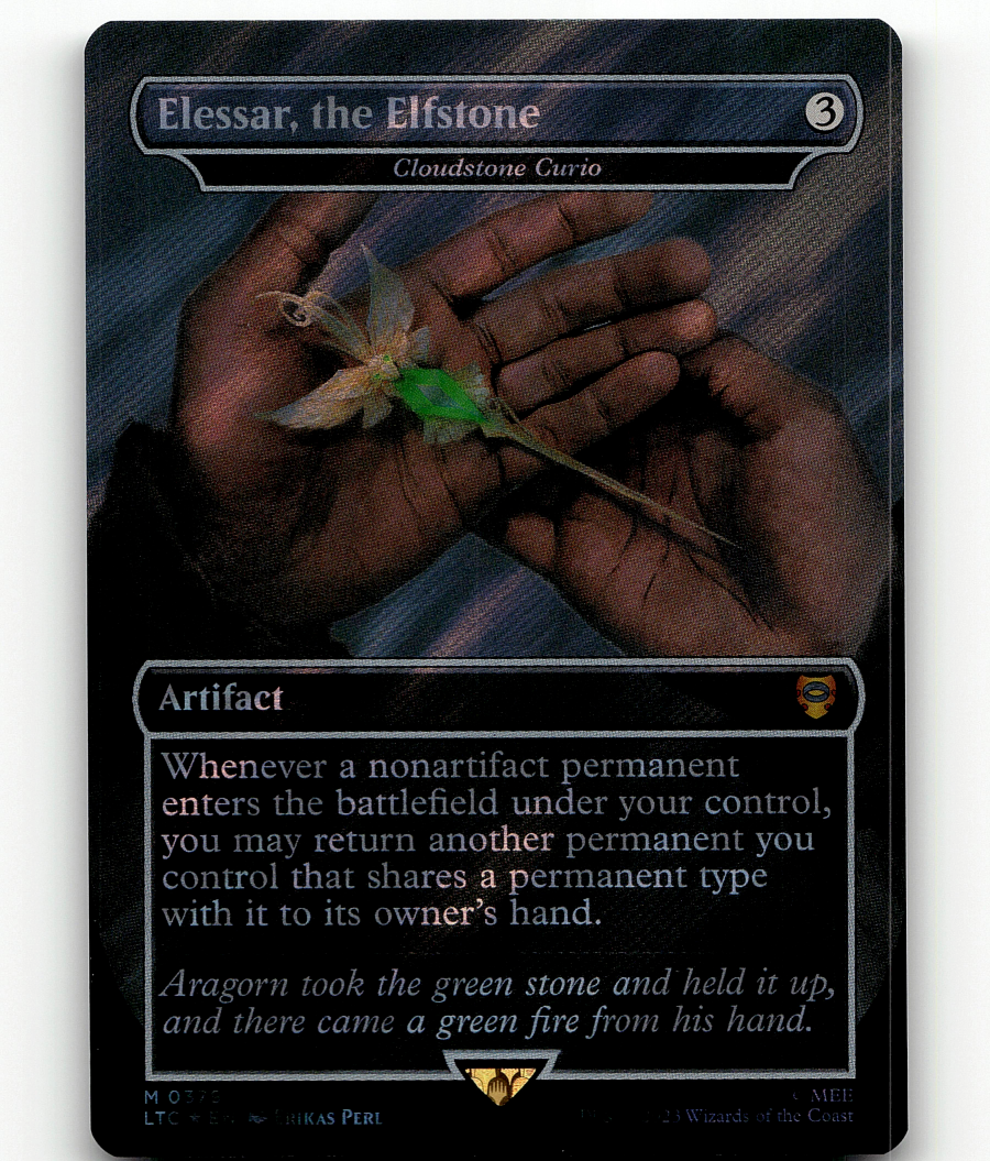 MTG Elessar, the Elfstone - Cloudstone Curio (Surge Foil) The Lord of ...