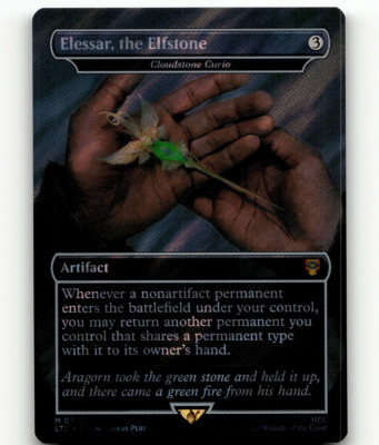 MTG Elessar, the Elfstone - Cloudstone Curio (Surge Foil) The Lord of ...