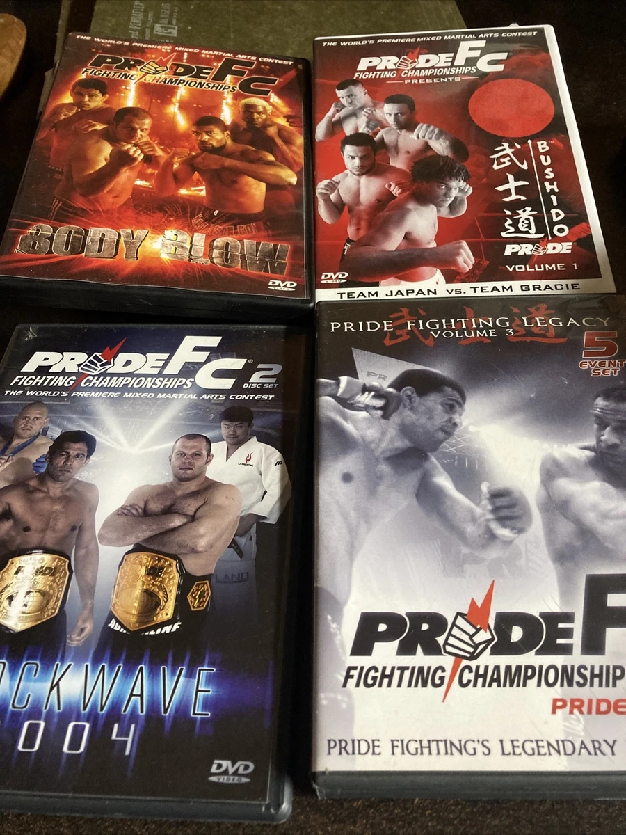 Pride Fighting Championship Dvds