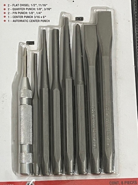 Sure Bilt 8 Piece Cold Chisel and Punch Set 98078 | eBay UK