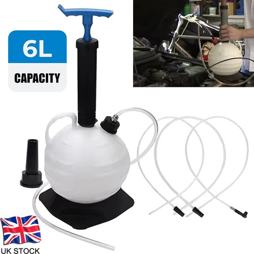 Oil Extractor Pump 6L Vacuum Fluid Extraction Syphon Pump Set Oil ...