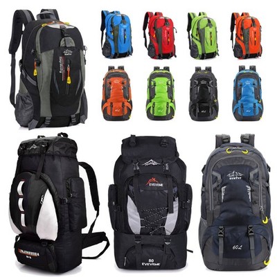 30L 60L 80L 100L Hiking Camping Backpack Waterproof Travel Rucksack ...