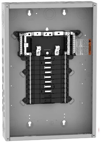 Square D Load Center 16 Spaces 125 Amps 120/240V AC QO Circuit Breaker ...