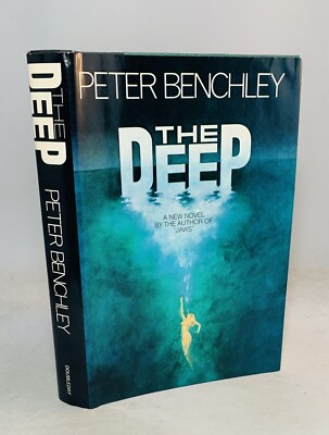 The Deep-Peter Benchley-SIGNED!-TRUE First/1st Edition w/ Org DJ-JAWS ...