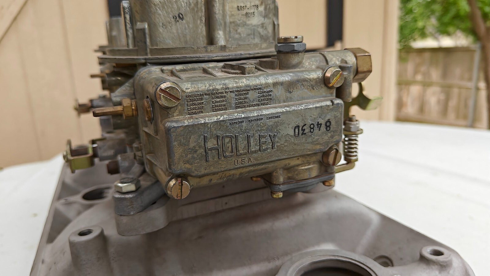 Offenhauser AMC Aluminum 2x4 Dual Quad Intake Manifold Offy 5785 for ...