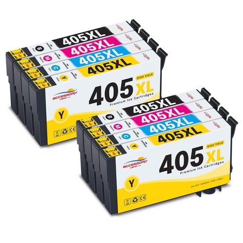 2 Set 405XL Multipack Ink Cartridge For Epson WF-3820 WF-4820 WF-4830 ...