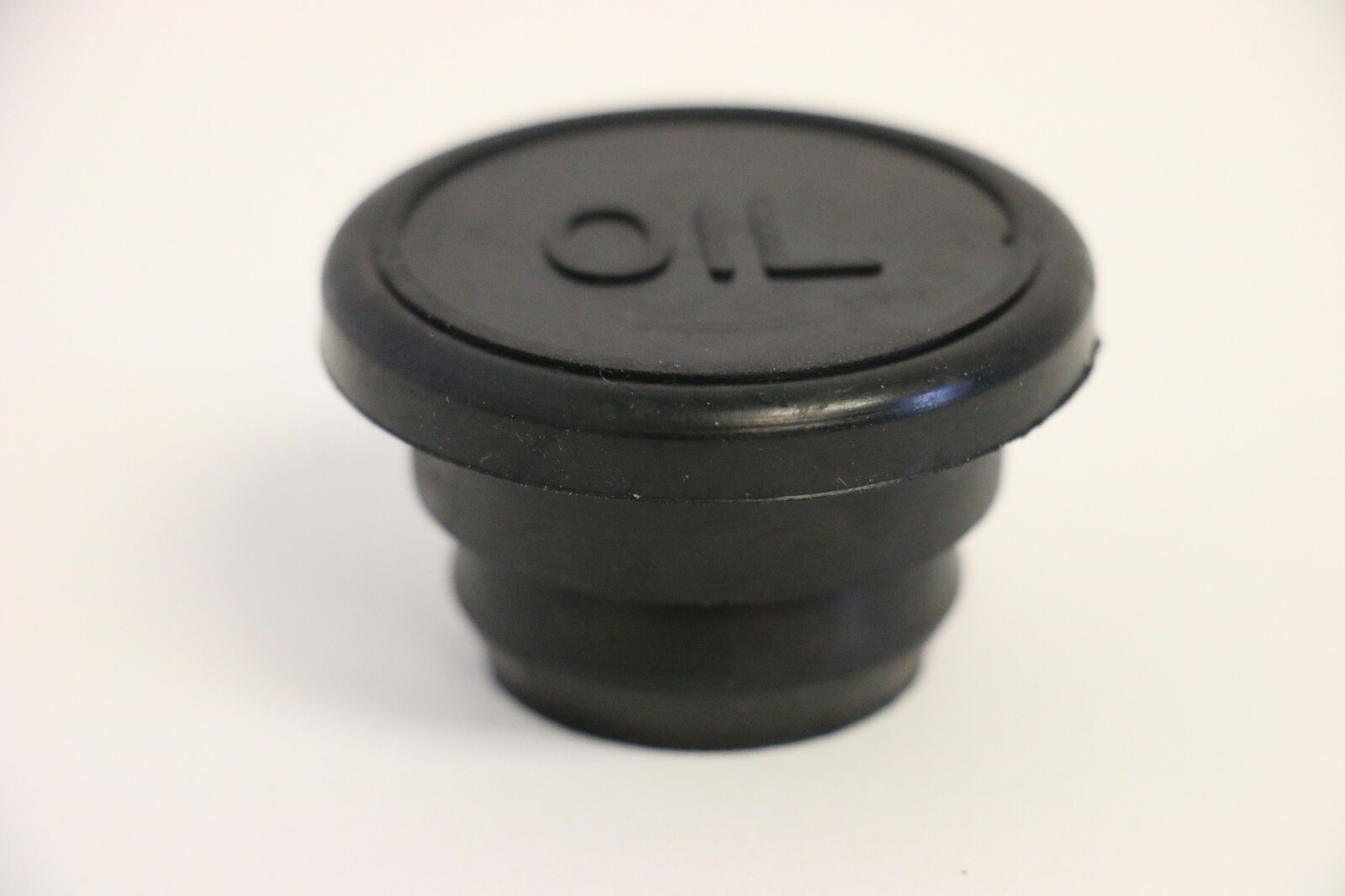 Black Rubber Valve Cover Oil Cap Push in Style Chevy SBC BBC SBF 302 ...