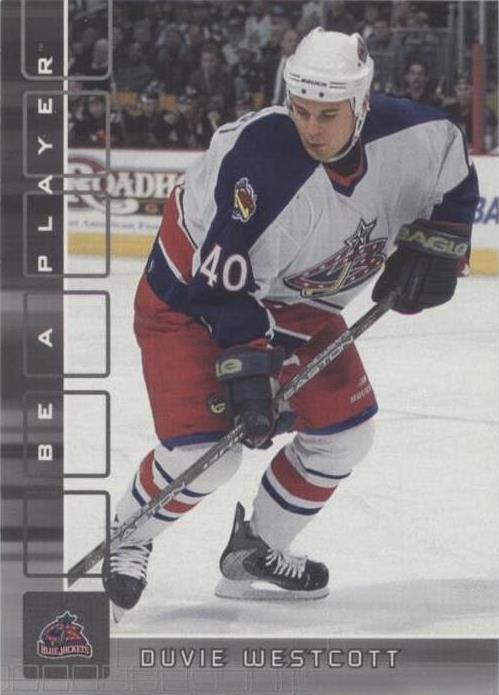 2001-02 In the Game Be A Player Memorabilia - Duvie Westcott #417 (RC ...