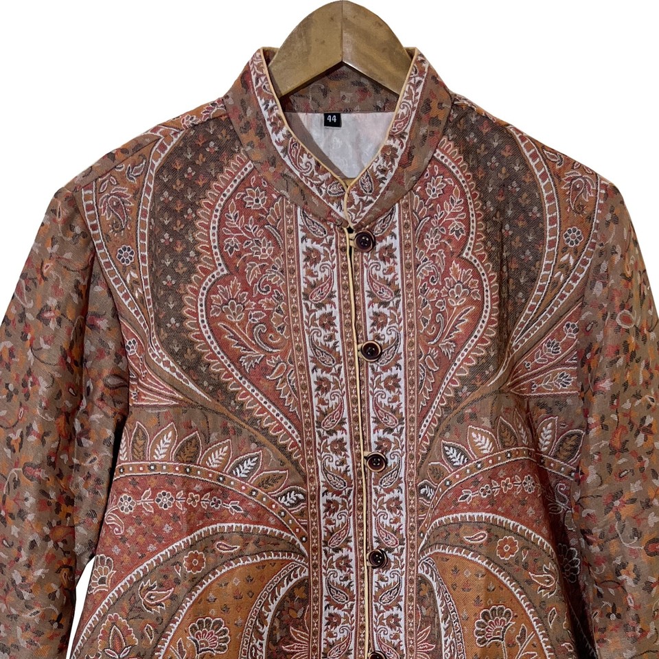 Luxurious Beautiful Handmade Pashmina Wool Embroidered Unisex Cashmere ...