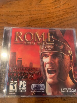 ROME TOTAL WAR -2004 PC CD Game Action Activision, Disc1 and 2, tested ...