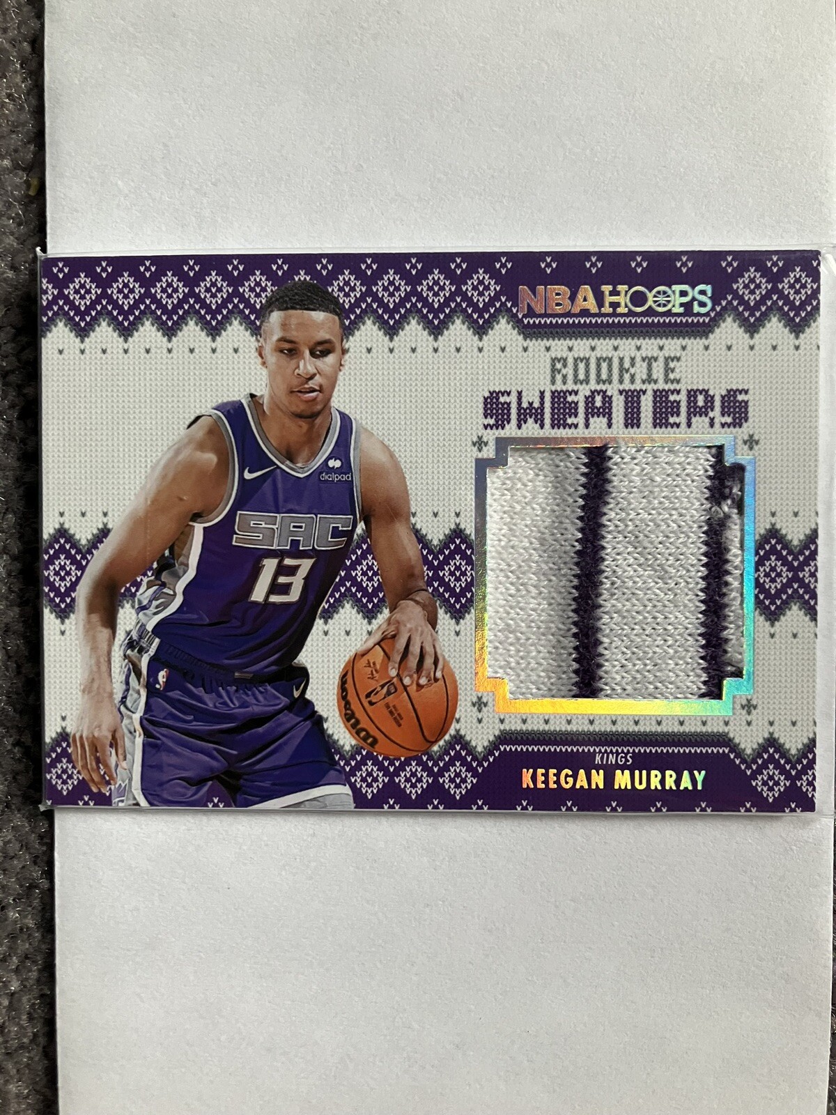 2022-23 Panini NBA Hoops - Rookie Sweaters #RS-KM Keegan Murray (MEM ...