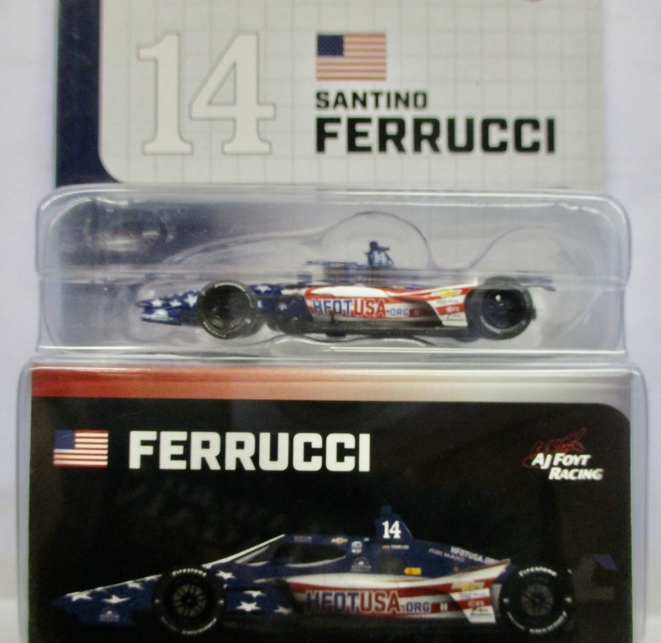 2025 IXO DIECAST NTT INDYCAR SERIES SANTINO FERRUCCI AJ FOYT RACING ...