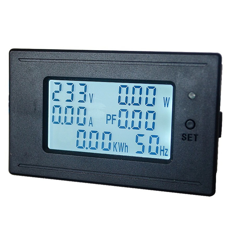 4400W Voltmeter Ammeter AC 20A Electricity Meter Digital Display ...