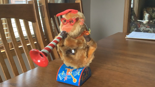 Alps Trumpet Monkey/Battery Operated/Working #1 | eBay