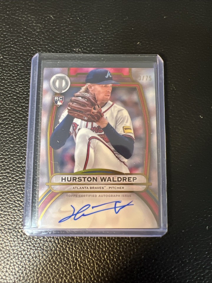 2025 Tribute Baseball Auto Hurston Waldrep 23/75 | eBay