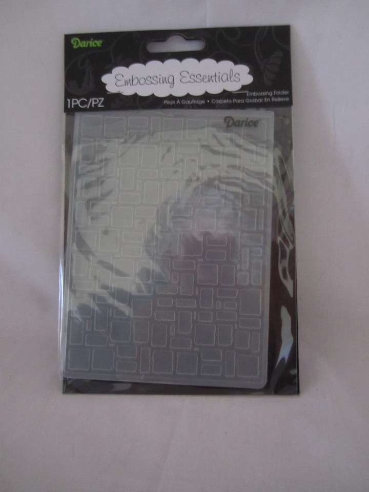 Darice Embossing Folders U PICK DESIGN New Free Shipping within the USA ...