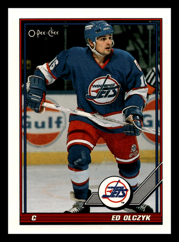 1991 O-Pee-Chee Ed Olczyk #182 Winnipeg Jets Mint | eBay