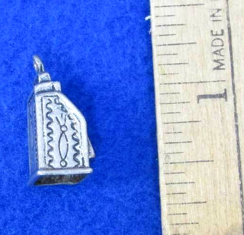 Slot Machine Necklace Pendant Charm Sterling Silver .925 Antiqued ...