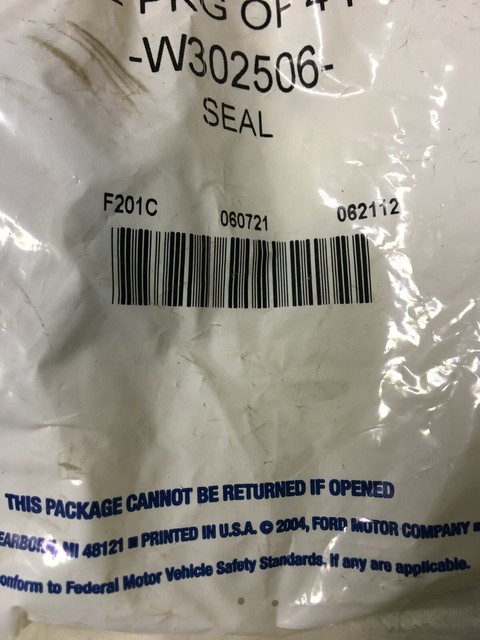 FORD OEM 08-10 F-250 Super Duty 6.4L-V8 Turbocharger-Air Duct Seal ...