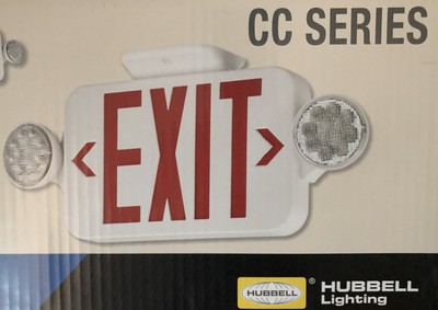 Exit Signs - Lighted Combo