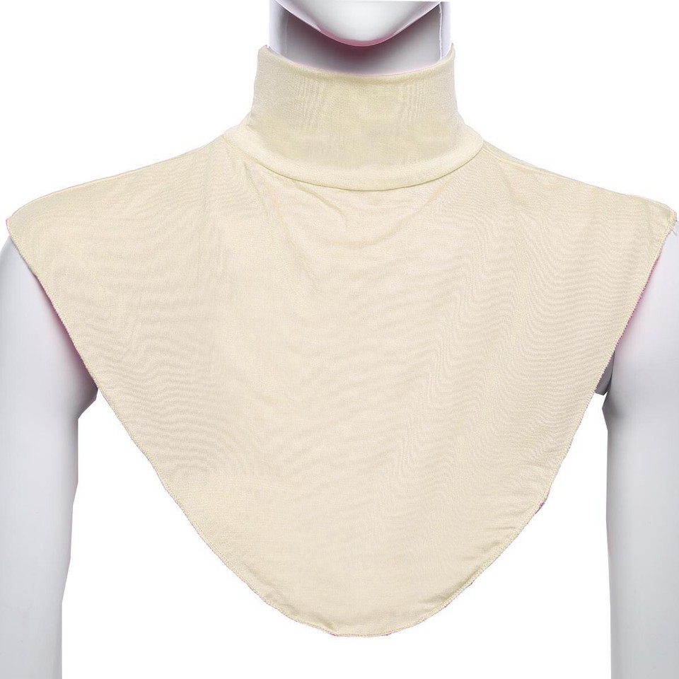 WomenMen Detachable False Mock Collar Dickey Fake Faux Neck Bib ...