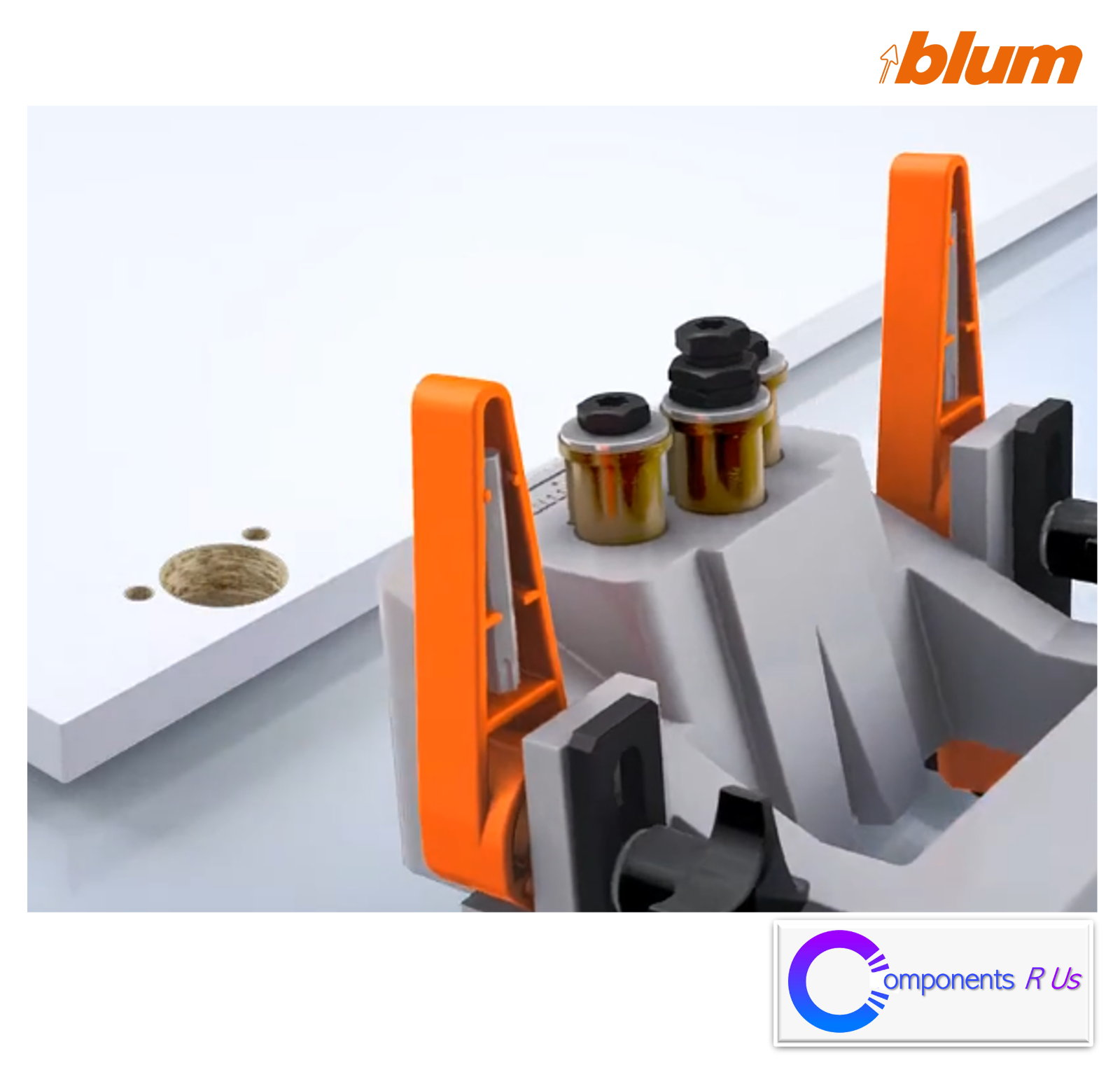 Blum Eco Drill Hinge Jig with Bit & Driver Heavy Duty, Easy To Use ...