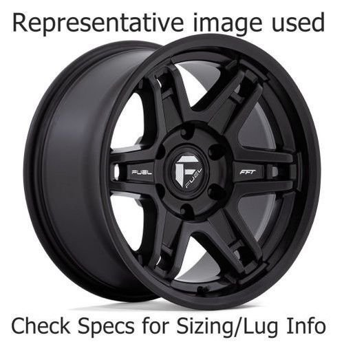 Fuel D83617908435 Wheel Rim D836 Slayer Series Matte Black Finish 17x9 ...