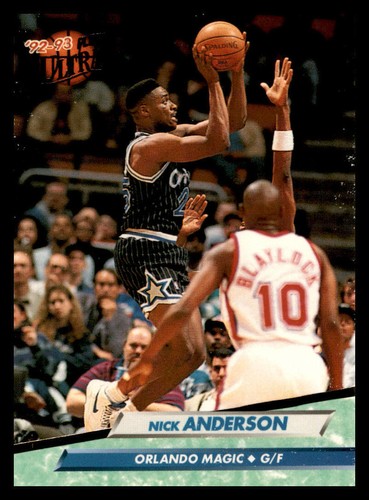 1992-93 Ultra Nick Anderson #128 Orlando Magic | eBay