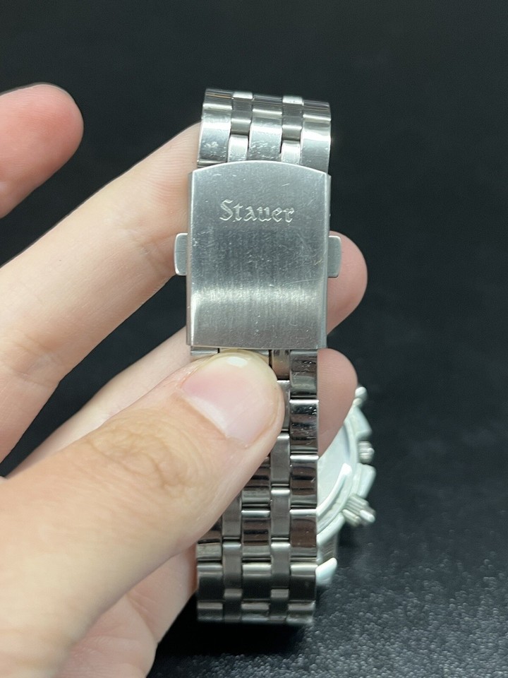 Stauer Jet Setter Chronograph Men's Watch Water Resistant Tested ...